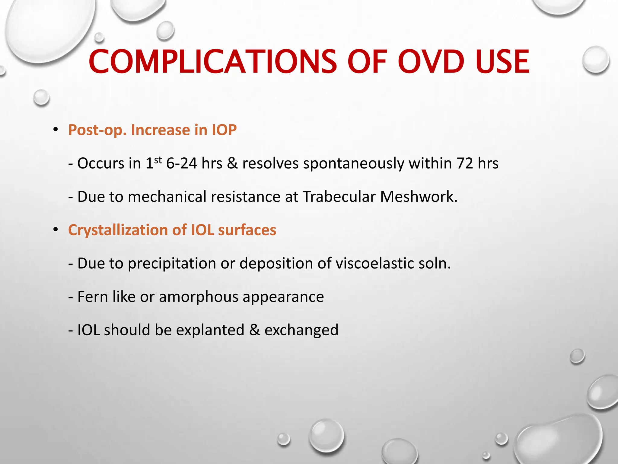 Ophthalmic Viscoelastic devices | PPTX