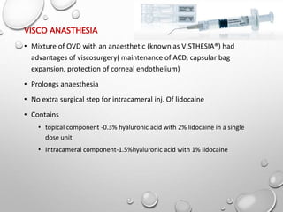 Ophthalmic Viscoelastic devices | PPTX