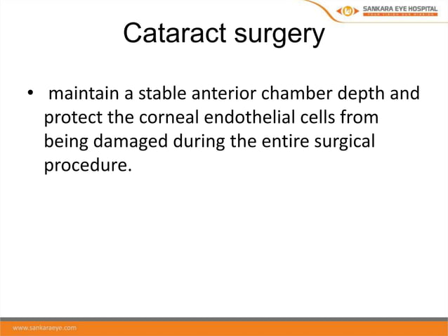 ophthalmic viscosurgical devices | PPTX | Eye and Vision Conditions ...