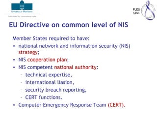 Application of principles of international law to computer networks ...