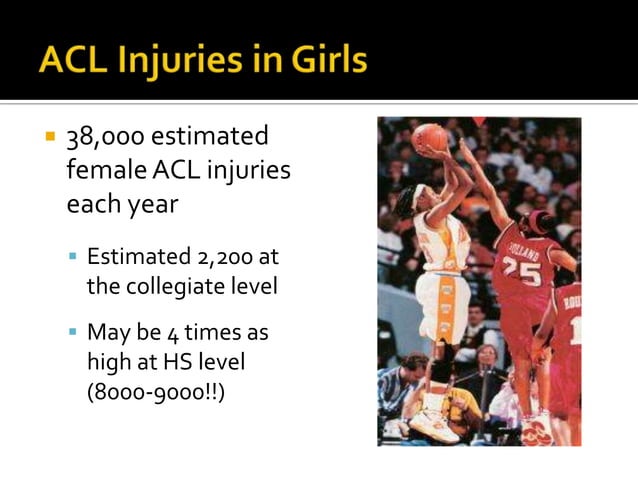 Youth Sports Injury Day: ACL Injury Prevention | PPTX | Death, Injury ...