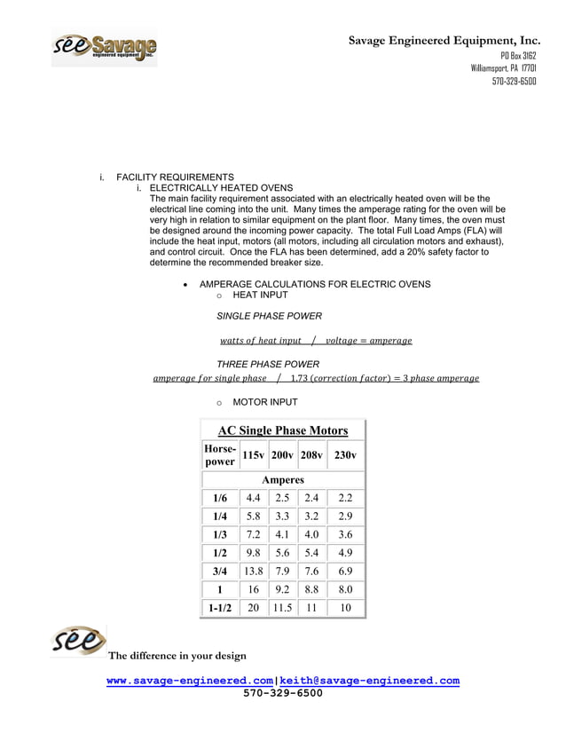 OVEN 101 – The Basics of Specifying Industrial Ovens | PDF