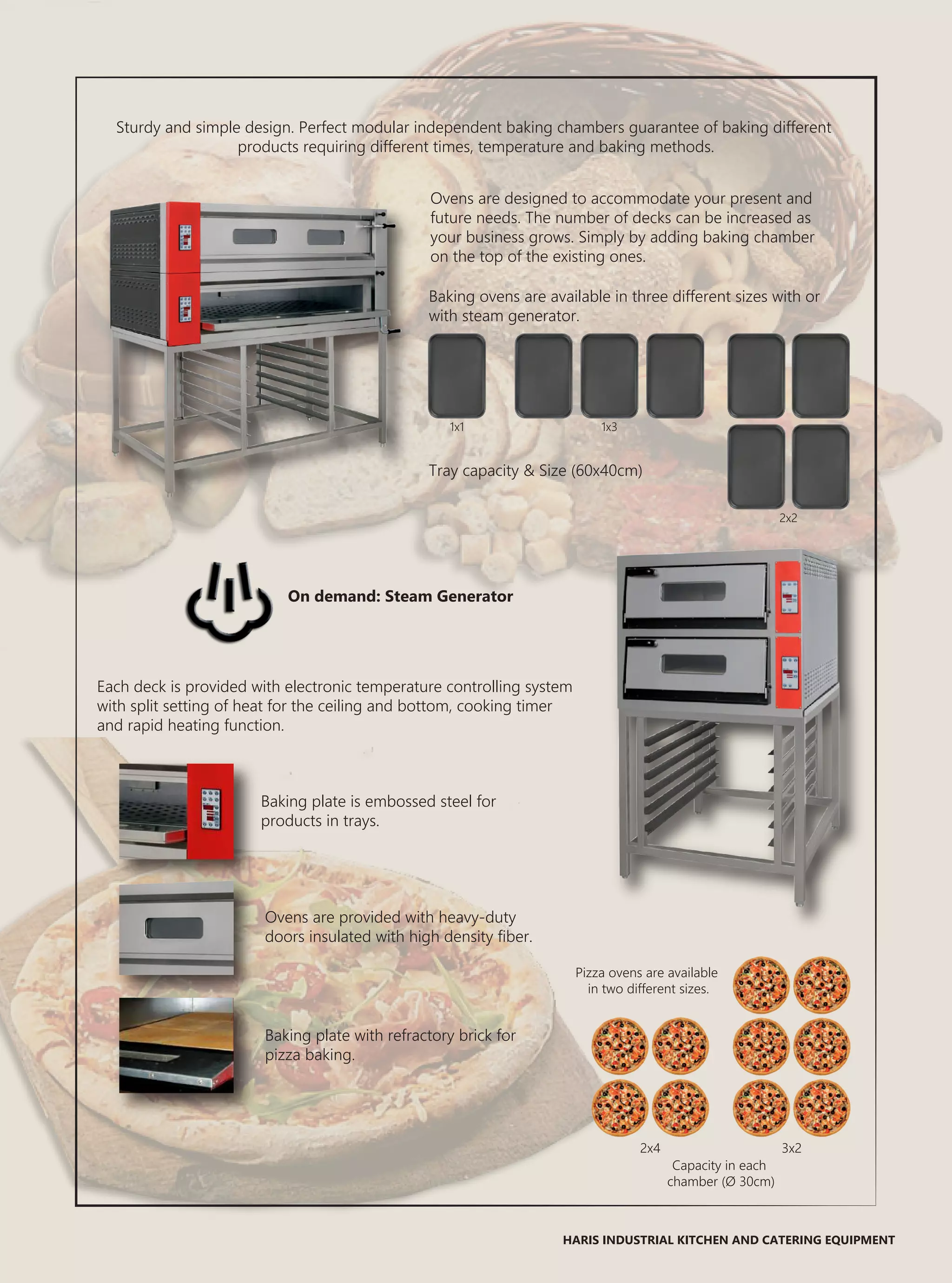 ELECTRIC MODULE PASTRY AND PIZZA OVEN | PDF