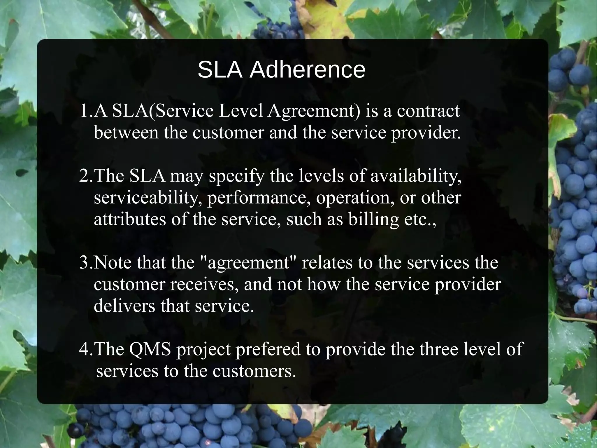 Query Management System- overview | ODP