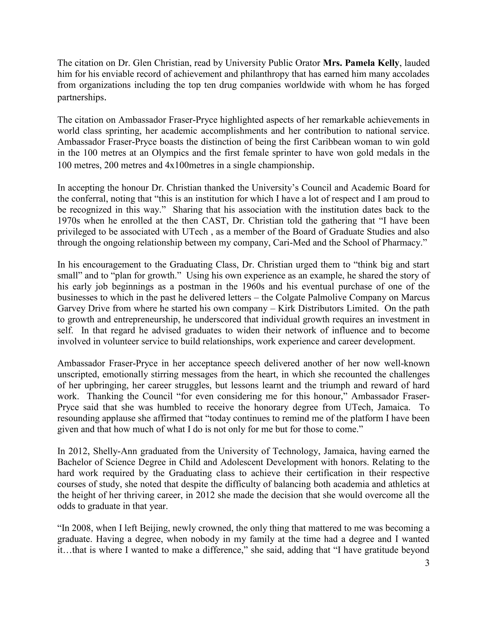 Over 1,800 gradate from u tech jamaica | PDF