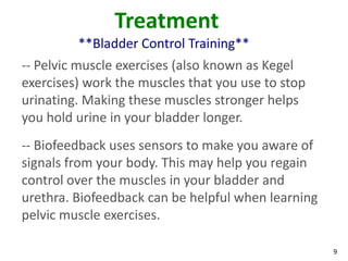 Overactive Bladder | PPTX