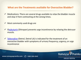Overactive bladder | PPTX