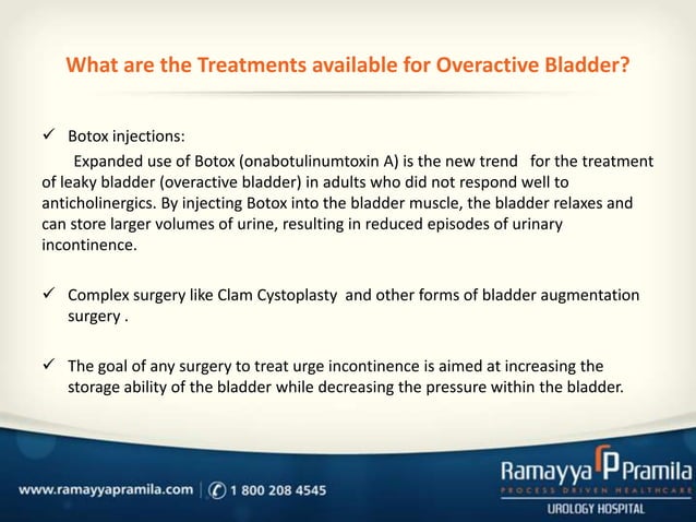 Overactive bladder | PPTX