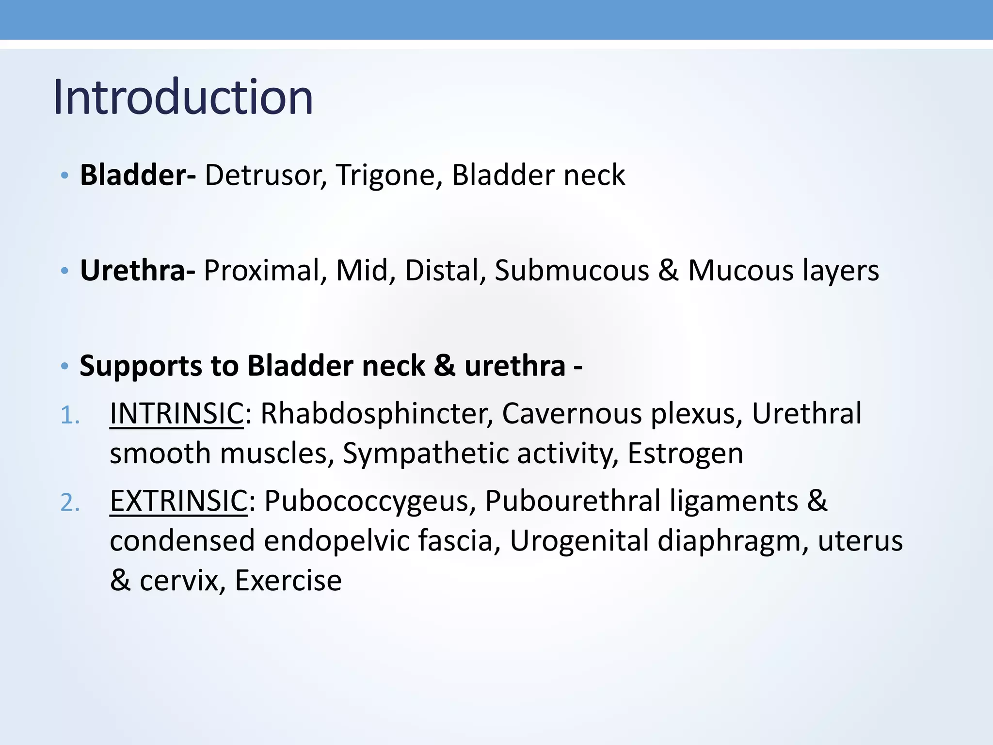 Overactive bladder | PPTX