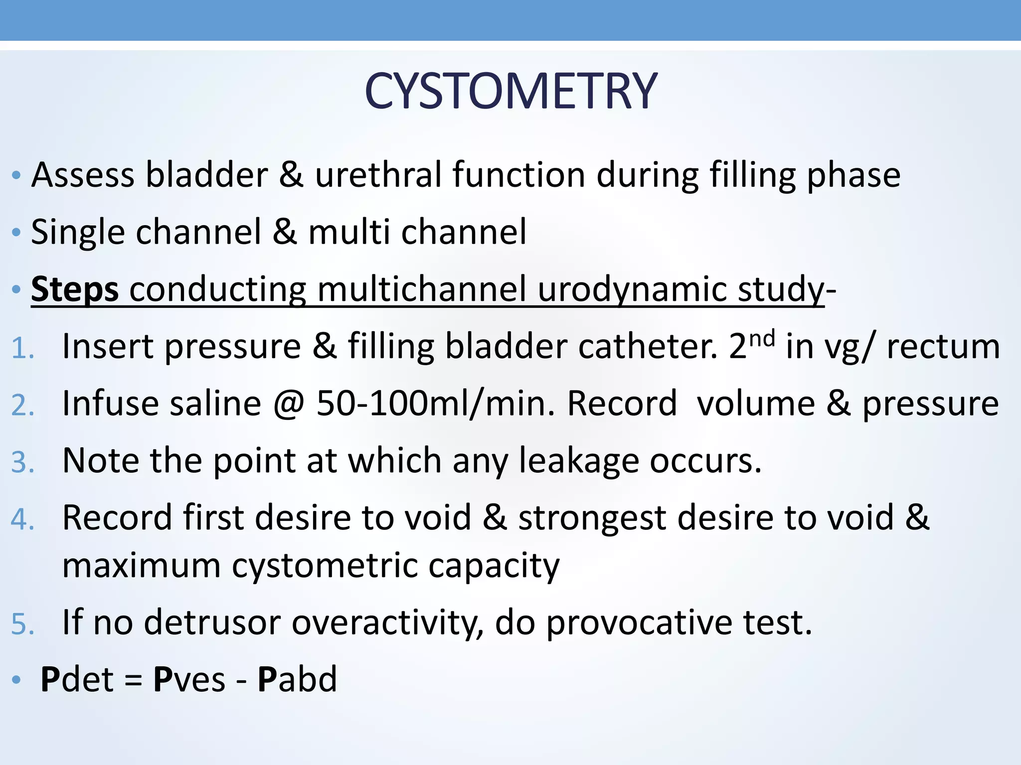 Overactive bladder | PPTX
