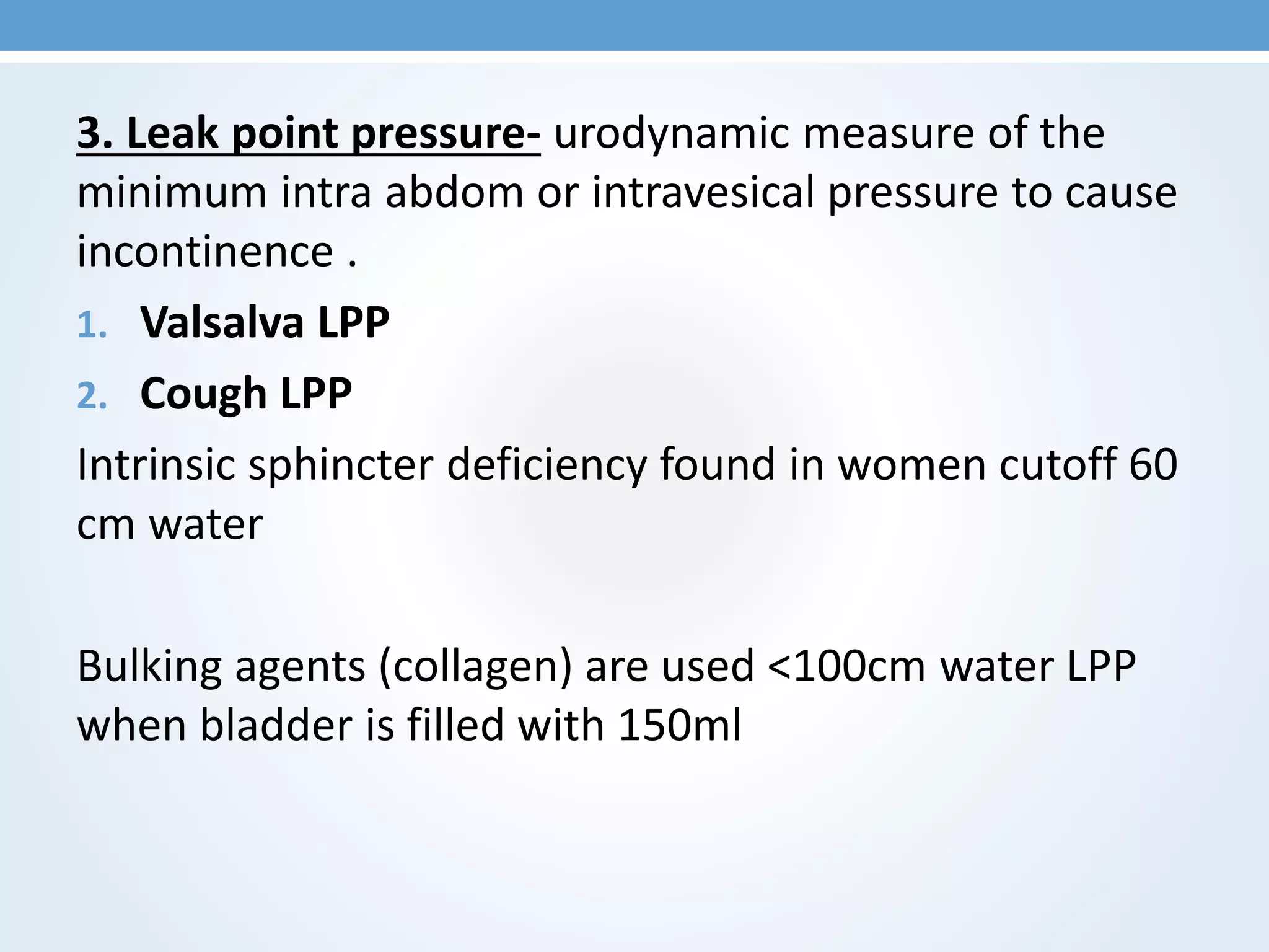 Overactive bladder | PPTX