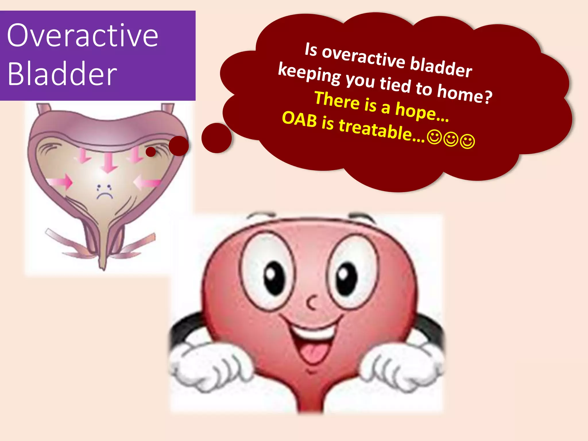 Overactive bladder, DR Sharda Jain Lifecare Centre | PPTX