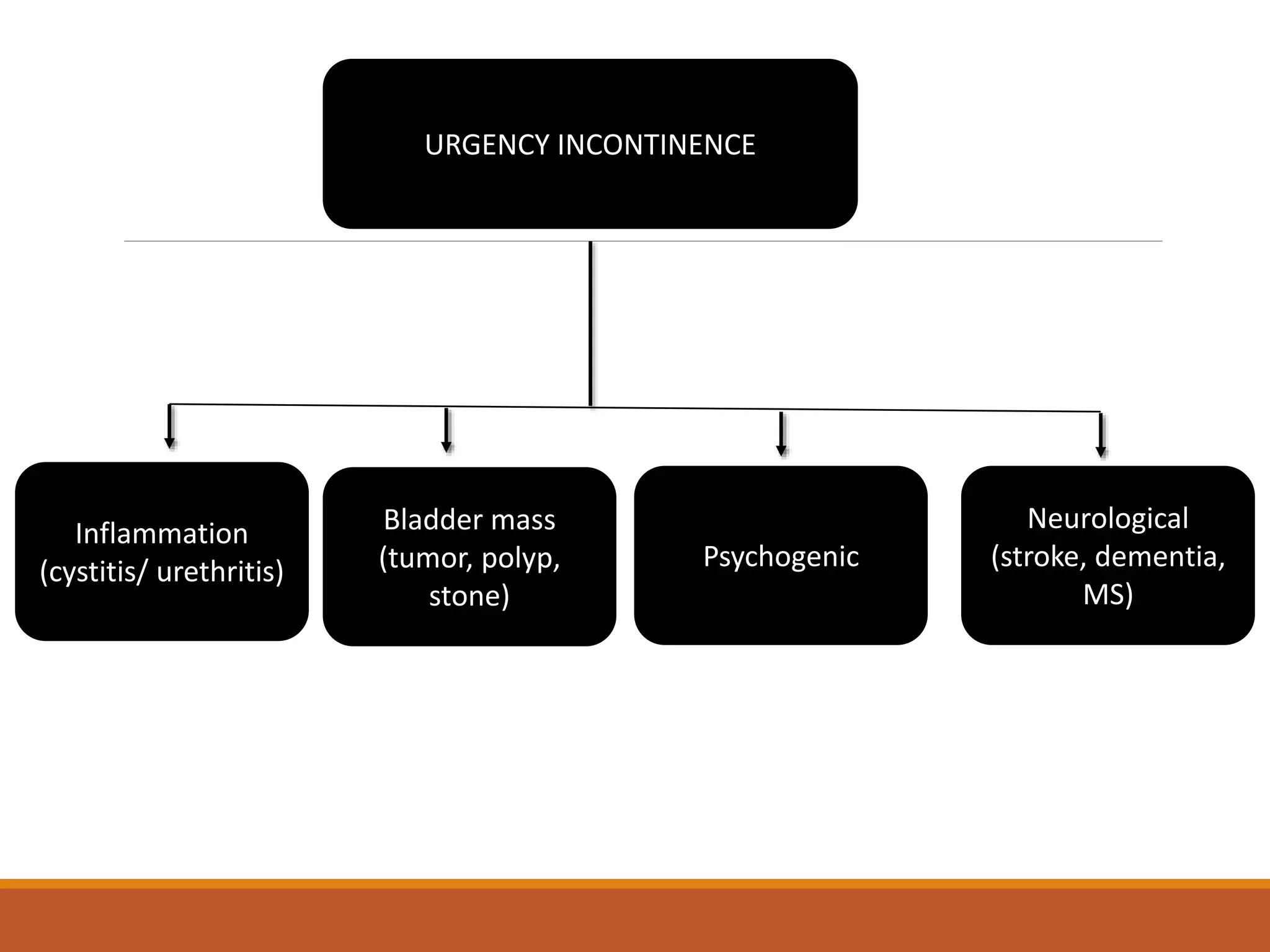 Overactive bladder or urgency incontinence | PPTX