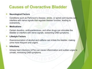 Overactive Bladder: Causes, Symptoms, Complications and Homeopathic ...