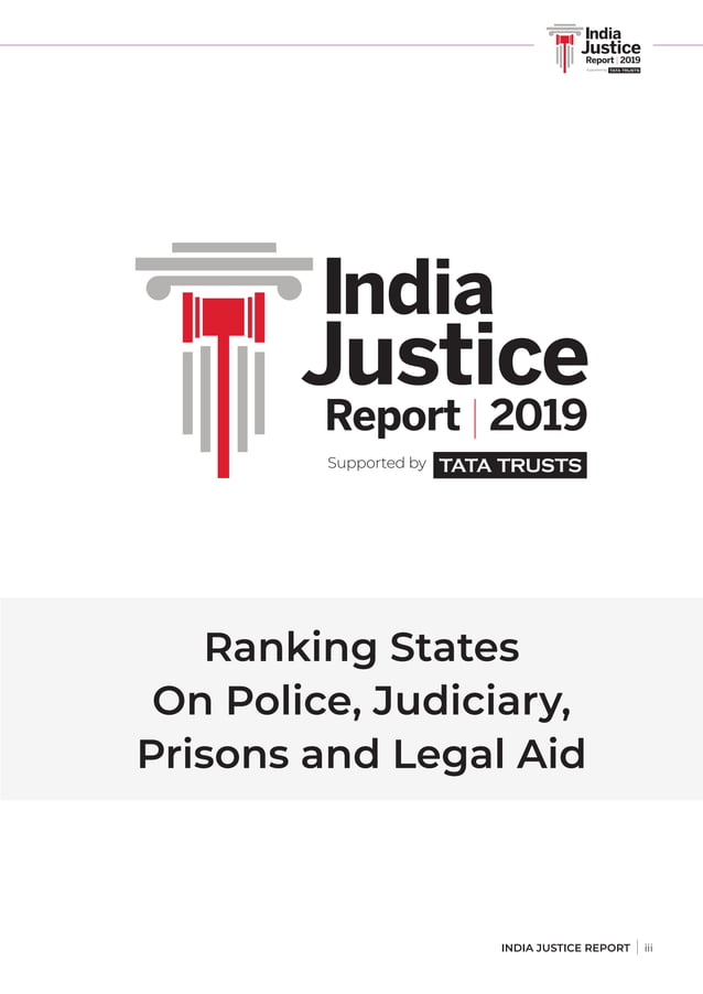 INDIA JUSTICE REPORT | PDF