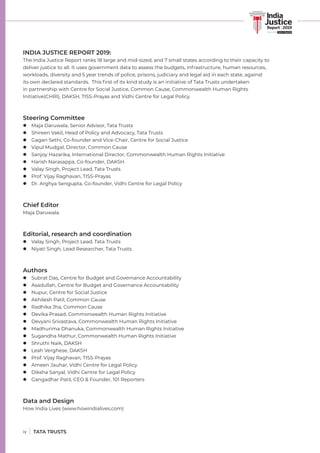 INDIA JUSTICE REPORT | PDF