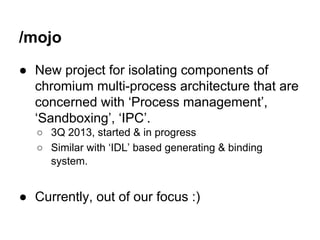 OVERVIEW: Chromium Source Tree | PPT