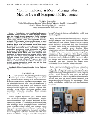 Overall Equipment Effectiveness (OEE) - M Akbar Hidayatullah.pdf