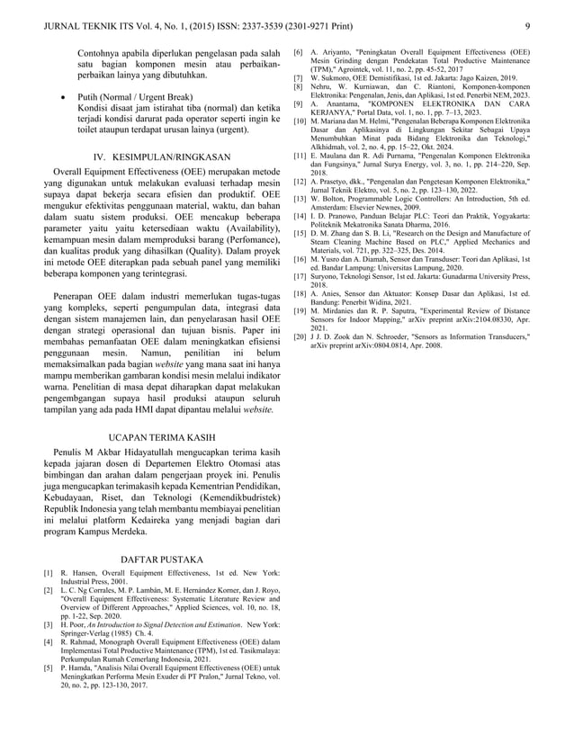 Overall Equipment Effectiveness (OEE) - M Akbar Hidayatullah.pdf