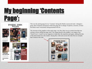 'Music Magazine' overall production | PPT