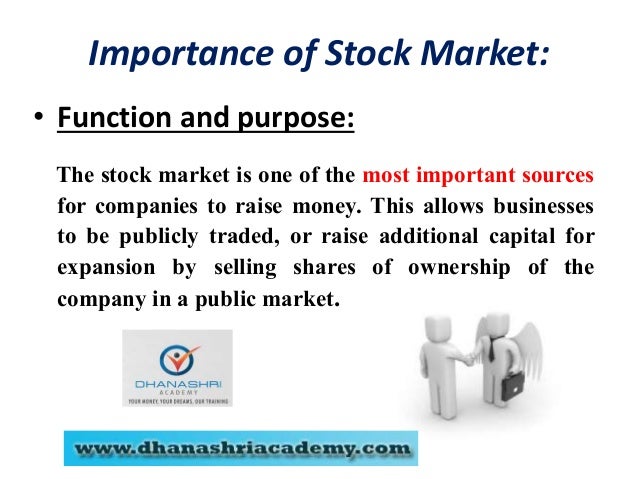 Overall Introduction of Stock Market