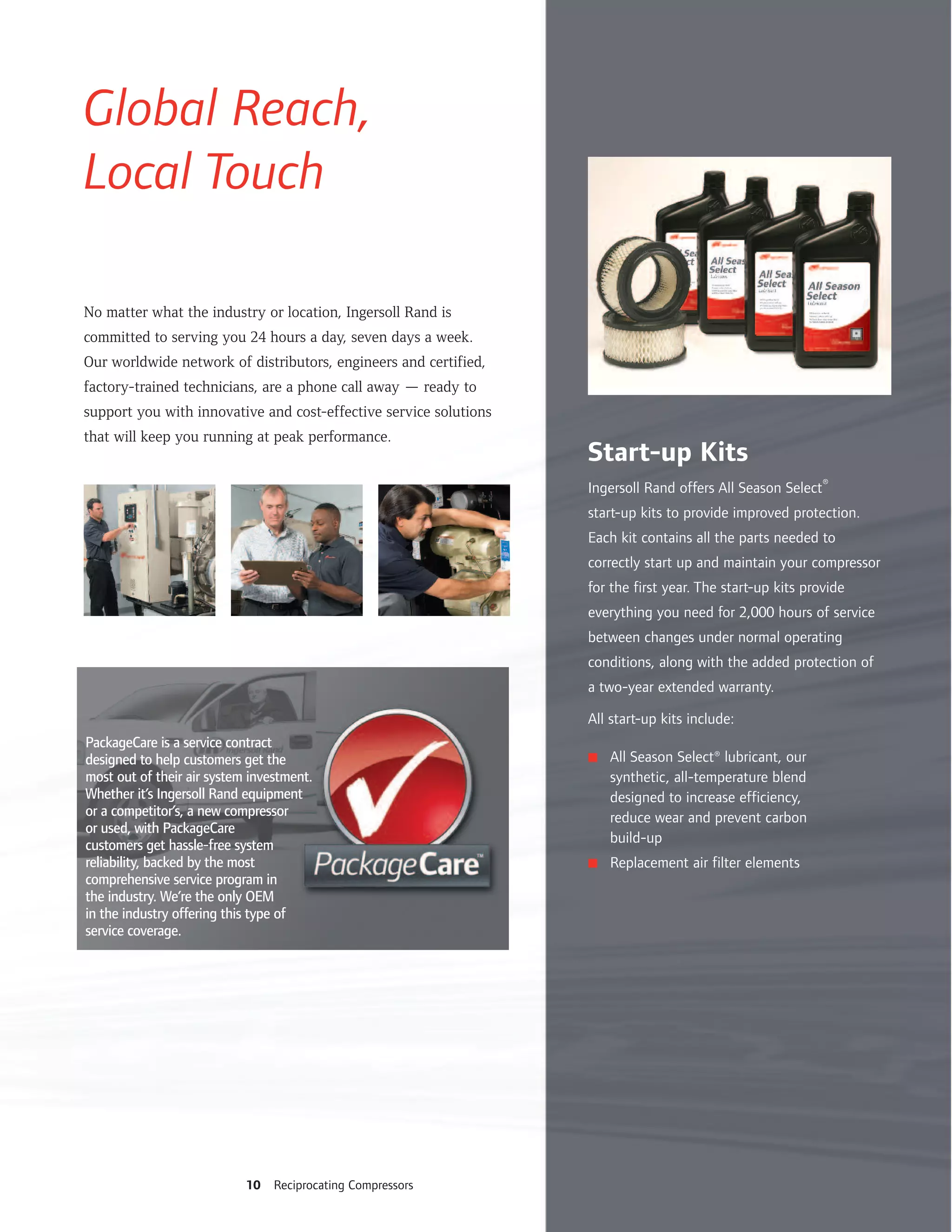 Overall recip compressor brochure | PDF