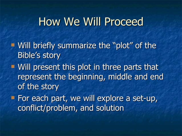 Overall story of_the_bible | PPT