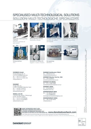 Danobat Overbeck digital catalogue | PDF