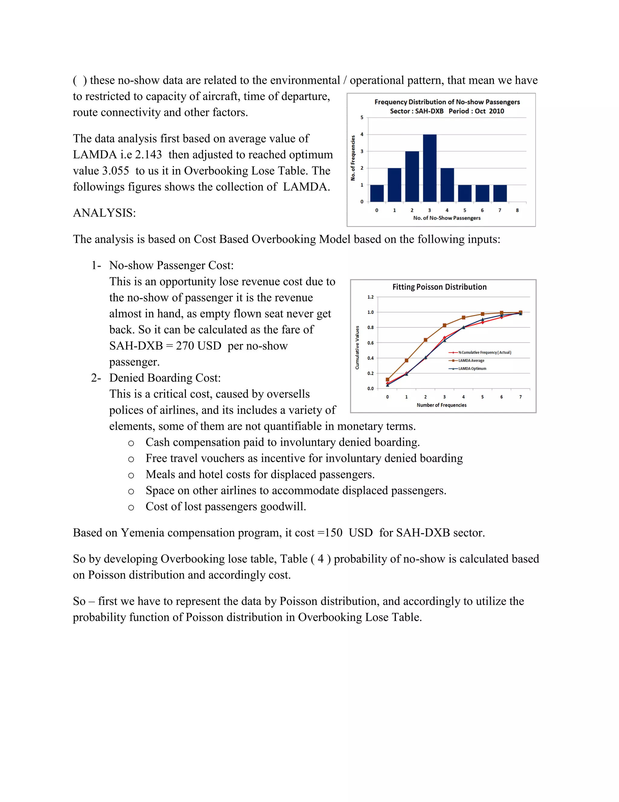 Overbooking policy for an Airline | PDF