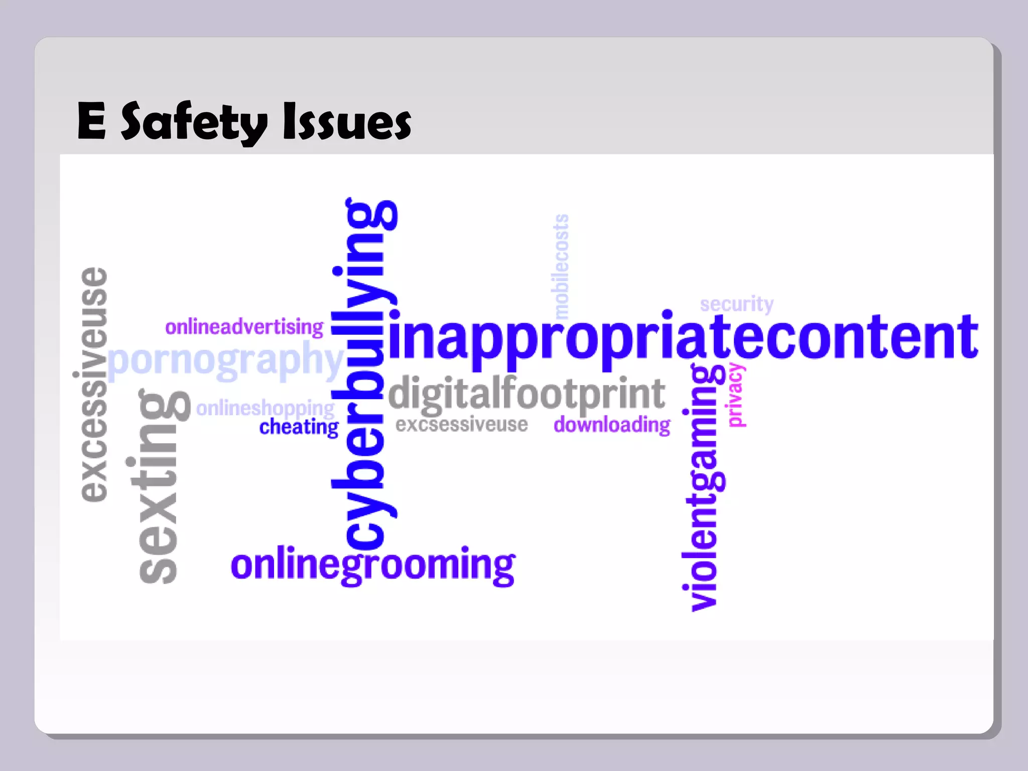 eSafety Presentation | PPT