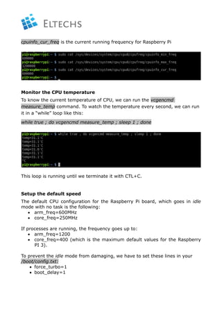 Overclocking Raspberry Pi 3 Ulimate Guide | PDF
