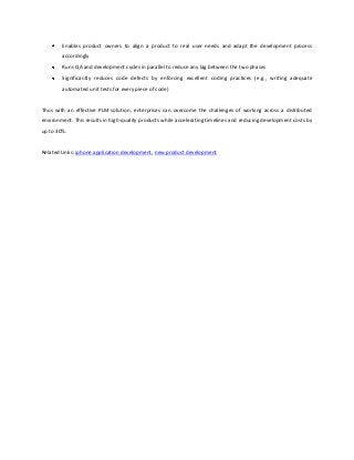 Overcome Challenges of Distributed Software Development with Effective ...