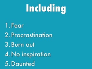 Overcome Creative Block | PPTX