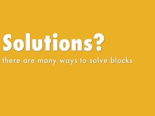 Overcome Creative Block | PPTX