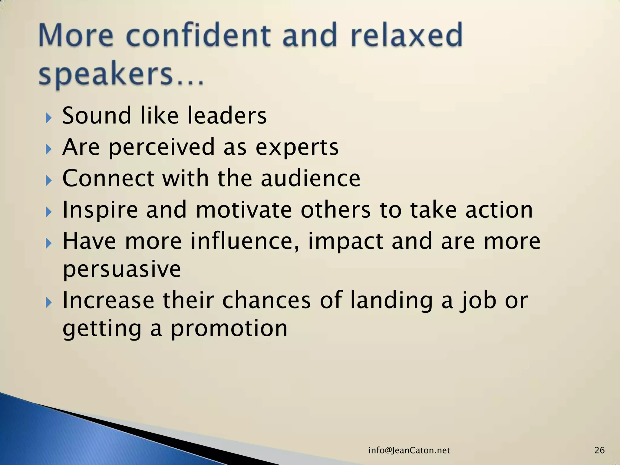 Overcome fear of public speaking | PPTX