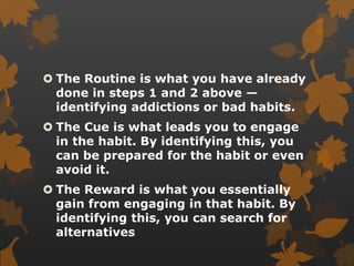 Overcome soft addictions | PPT