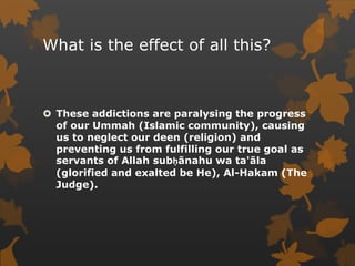 Overcome soft addictions | PPT