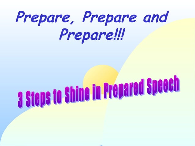 Overcome stage fright and preparation of speech workshop | PPT | Events