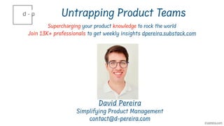 Overcoming Common Product Backlog Management Traps — David Pereira at the 54. Hands-on Agile | PPT