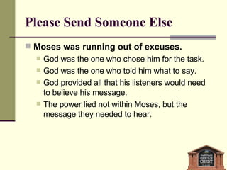 Overcoming Excuses | PPT