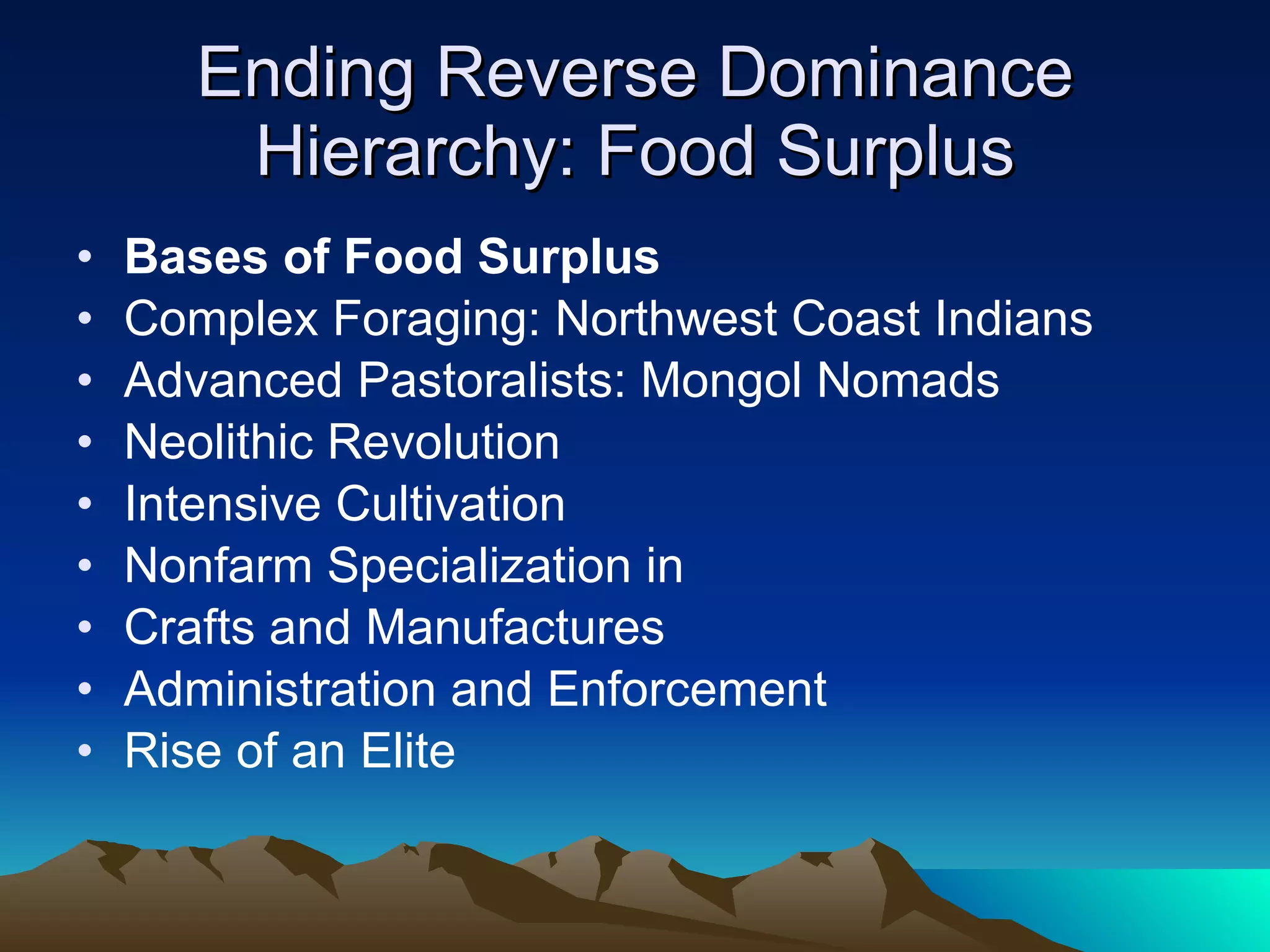 Overcoming Reverse Dominance Hierarchies | PPT