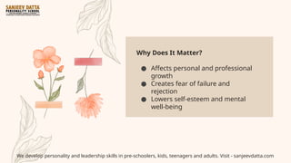 Overcoming Self-Doubt: Strategies to Boost Your Self-Esteem | PPTX