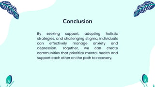 Overcoming Anxiety and Depression - Marta Loveguard | PPTX