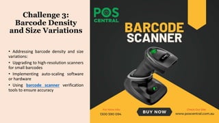 Overcoming Challenges in Barcode Scanning Tips and Strategies | PPTX