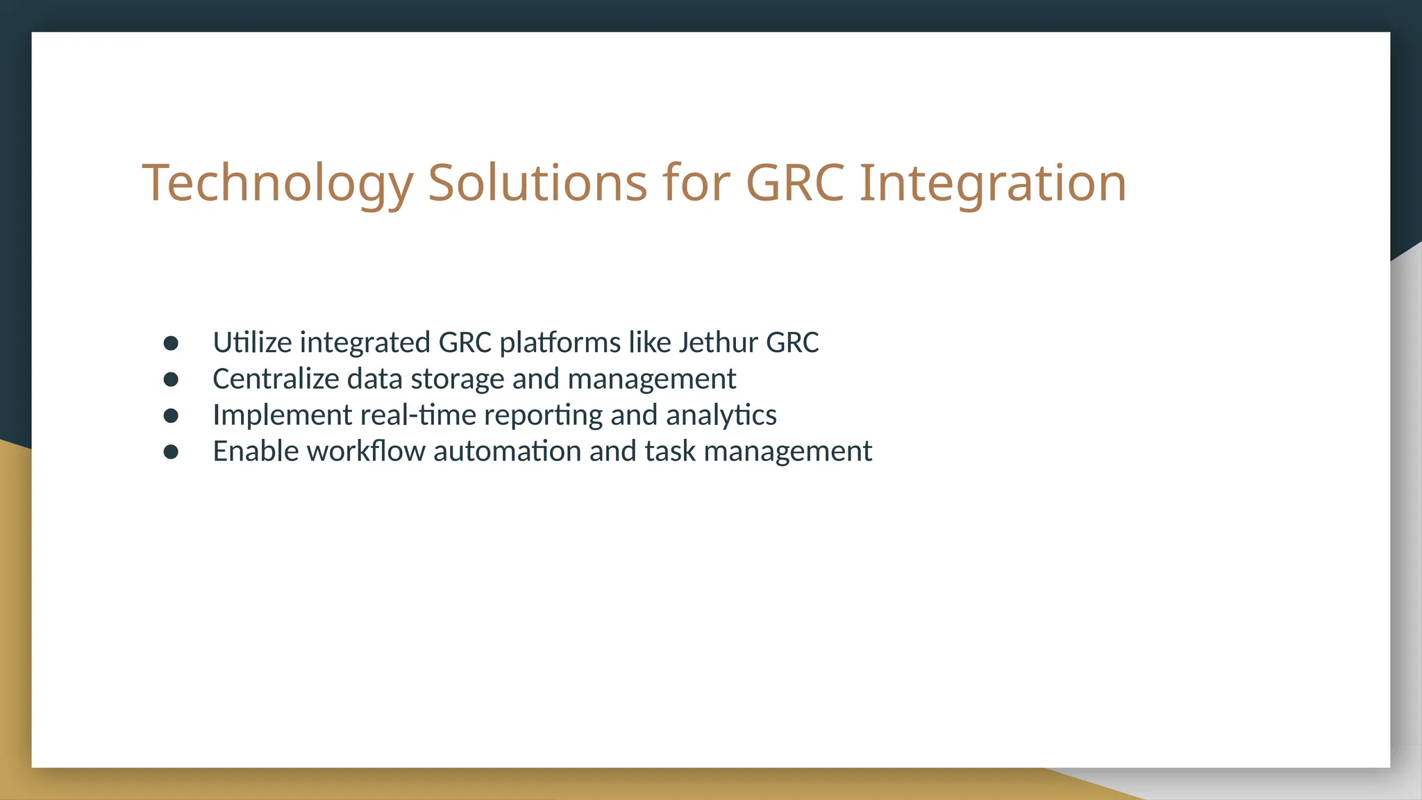Overcoming Challenges in GRC Integration.pptx