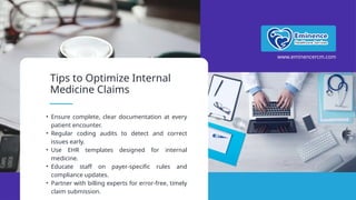 Overcoming Challenges in Internal Medicine Billing: Tips for Claim ...