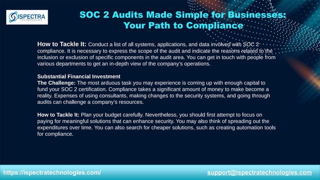 Overcoming Challenges in SOC 2 Compliance | PPT