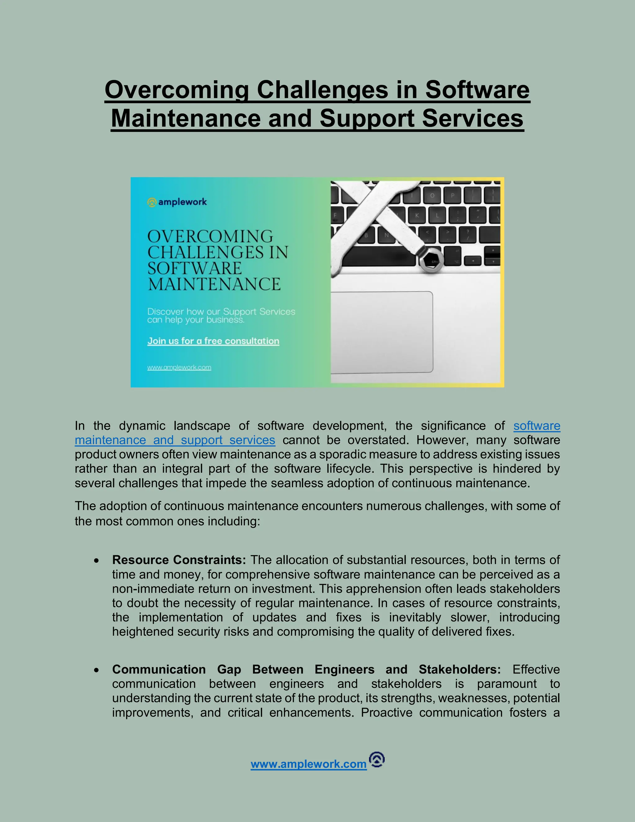 Overcoming Challenges in Software Maintenance and Support Services.pdf