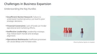 Neil Brauner on Overcoming Common Obstacles in Business Expansion | PPT