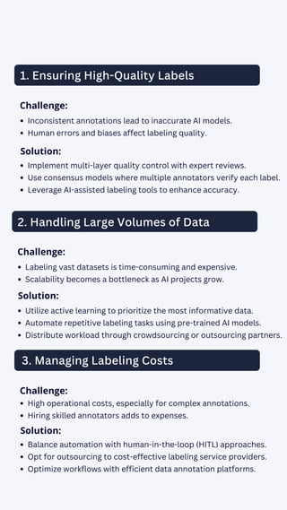 Overcoming Data Labeling Challenges for AI & ML Development | PDF